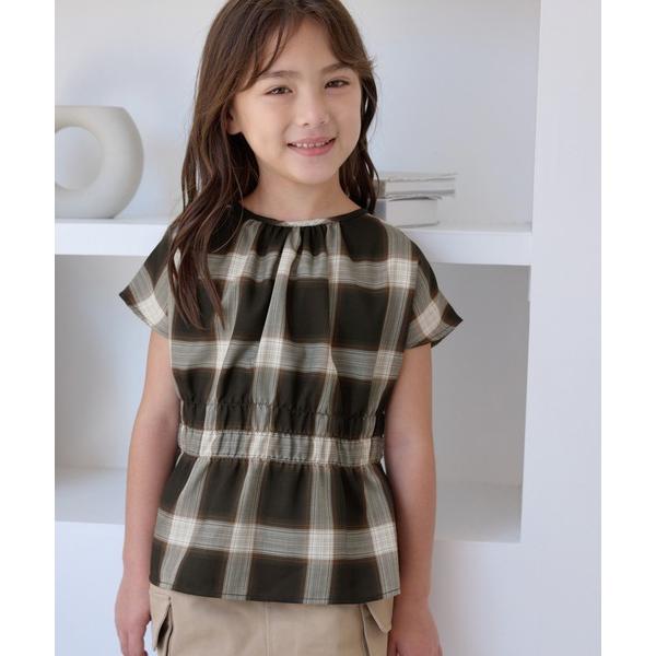 『タイムセール実施中』ZOZO問い合わせ番号:97253690ショップ:ROPE' PICNIC，ロぺピクニックブランド:ROPE' PICNIC，ロペピクニック商品名:【KIDS/キッズ】チェックシャーリングシャツ/リンクコーデカテゴリ:...