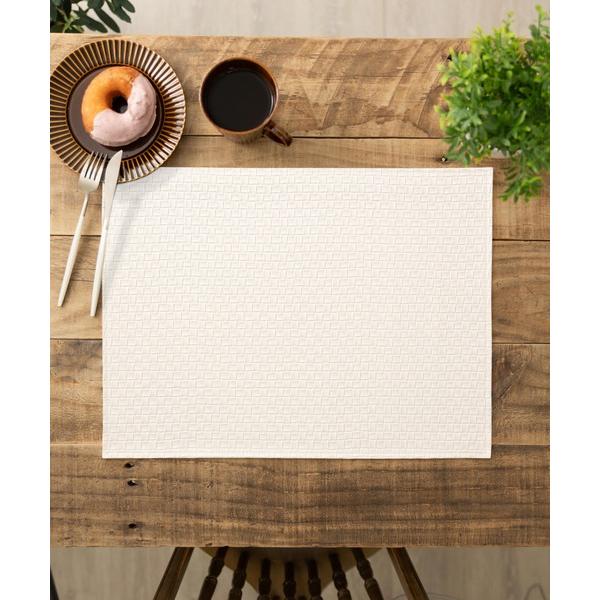 ZOZO問い合わせ番号:97254045ショップ:ABBEY MARKET，アビーマーケットブランド:Jubilee，ジュビリー商品名:高級編み込み風 PVCレザー 2枚セット ランチョンマット 撥水 プレースマットカテゴリ:食器/キッチン...