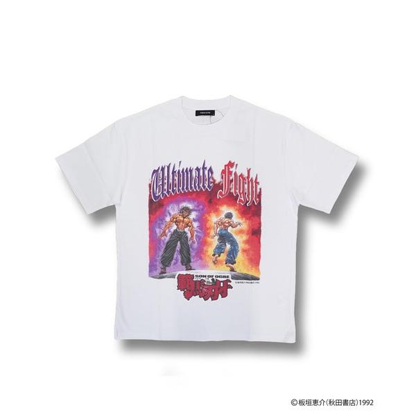 ZOZO問い合わせ番号:97254370ショップ:adamsJUGGLER，アダムスジャグラーブランド:adamsJUGGLER，アダムスジャグラー商品名:BAKI×WhimROTH アルティメットティーカテゴリ:トップス>Tシャツ/...