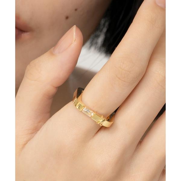 『タイムセール実施中』ZOZO問い合わせ番号:97254871ショップ:CASSELINI，キャセリーニブランド:LAPUIS，ラピュイ商品名:LAPUIS(ラピュイ)Knot Square ringカテゴリ:アクセサリー>リングブラ...