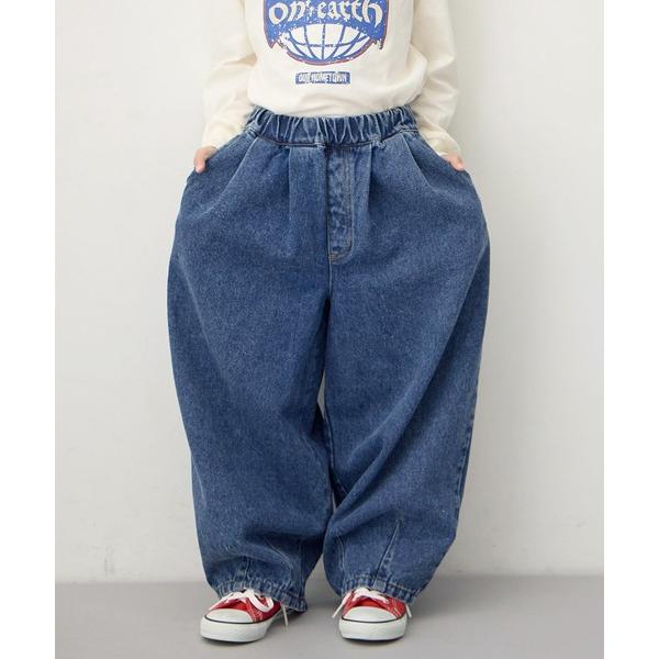 『タイムセール実施中』ZOZO問い合わせ番号:97255303ショップ:cross marche，クロスマルシェブランド:Piet，ピエット商品名:【綿100%】コクーン デニムパンツカテゴリ:パンツ>デニムパンツブランド品番:210...