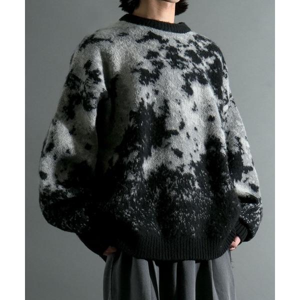 『タイムセール実施中』ZOZO問い合わせ番号:97255929ショップ:Starting Over，スターティングオーバーブランド:Starting Over，スターティングオーバー商品名:アブストラクト柄 プルオーバー クルーネック シャ...