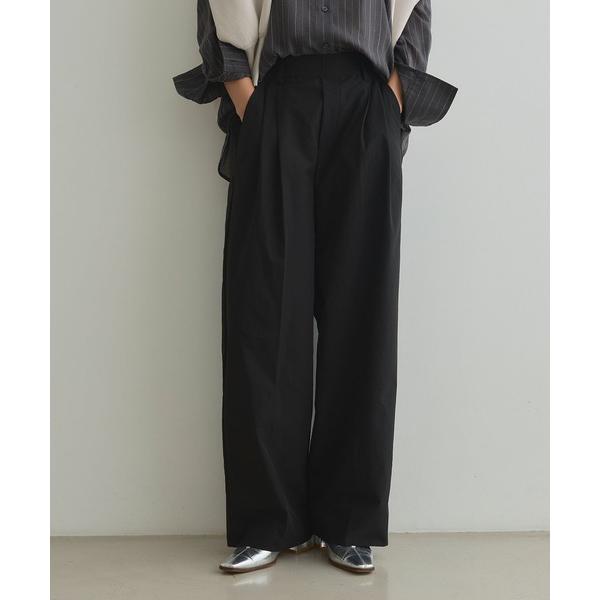 『タイムセール実施中』ZOZO問い合わせ番号:97265301ショップ:cross marche，クロスマルシェブランド:CROSS FUNCTION，クロスファンクション商品名:《UV/吸水速乾》エブ楽 タックワイドパンツ【CROSS F...
