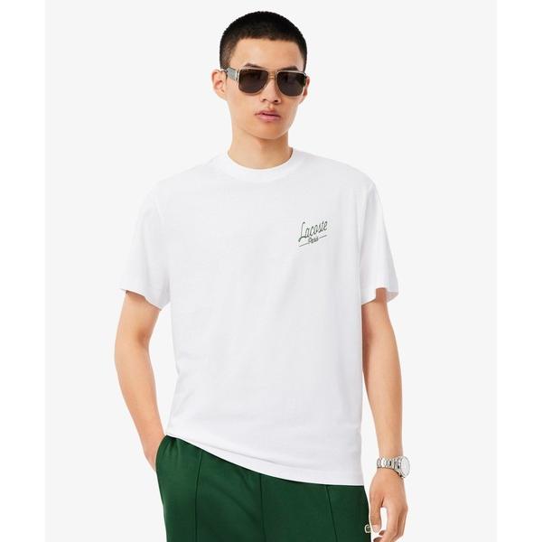 『セール実施中』ZOZO問い合わせ番号:97287458ショップ:LACOSTE，ラコステブランド:LACOSTE，ラコステ商品名:ラコステパリバックプリントTシャツカテゴリ:トップス>Tシャツ/カットソーブランド品番:TH5948-...