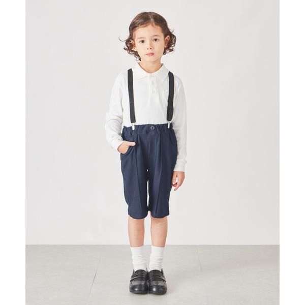 『タイムセール実施中』ZOZO問い合わせ番号:97289251ショップ:ever closet，エバークローゼットブランド:ever closet，エバークローゼット商品名:フォーマル サスペンダー付き ハーフパンツカテゴリ:パンツ>...