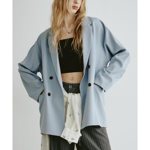 ZOZO問い合わせ番号:97289639ショップ:YARD PLUS/AUNT MARIE'S，ヤードプリュス/アントマリーズブランド:Aunt Marie's，アントマリーズ商品名:バックスリットダブルボタンテーラードジャケットカテゴリ:...