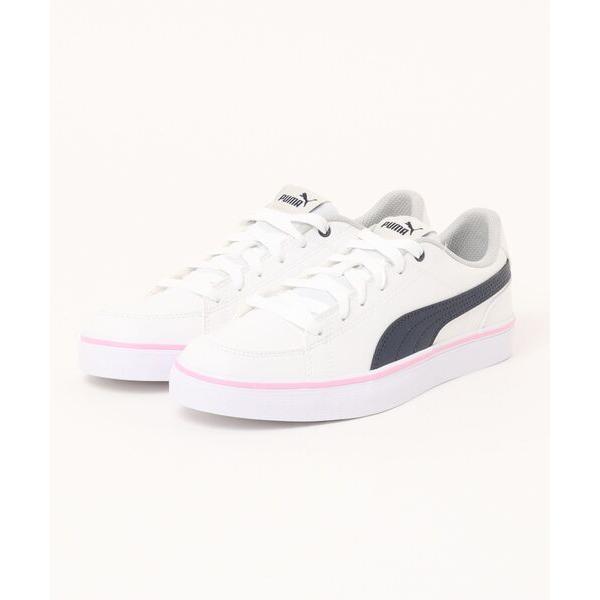 『タイムセール実施中』ZOZO問い合わせ番号:97289769ショップ:PUMA STORE ZOZO，プーマストアゾゾブランド:PUMA，プーマ商品名:PUMA プーマ キッズ コートポイント VULC V2 BG (22-25cm)カテ...