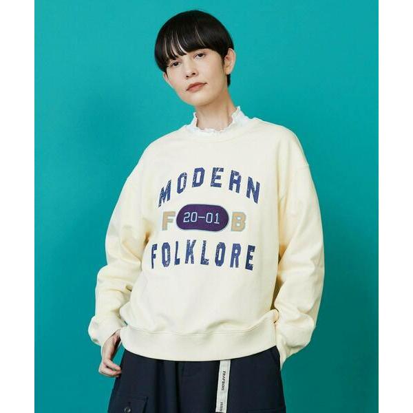 『セール実施中』ZOZO問い合わせ番号:97289881ショップ:FRAPBOIS，フラボアブランド:FRAPBOIS，フラボア商品名:クラックトレーナーカテゴリ:トップス>スウェットブランド品番:B1554RUT213素材:表地：綿...