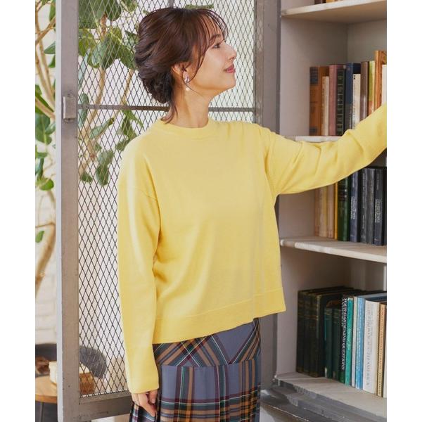 『セール実施中』ZOZO問い合わせ番号:97289978ショップ:SUPERIOR CLOSET，スーペリア クローゼットブランド:INED，イネド商品名:【ご家庭で洗える】ウール100％クルーネックニットカテゴリ:トップス>ニット/...