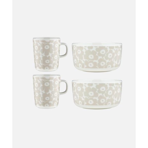 ZOZO問い合わせ番号:97290124ショップ:marimekko，マリメッコブランド:marimekko，マリメッコ商品名:【オンライン限定】Pikkuinen Unikko /  mug＆bowl setカテゴリ:食器/キッチン&gt...