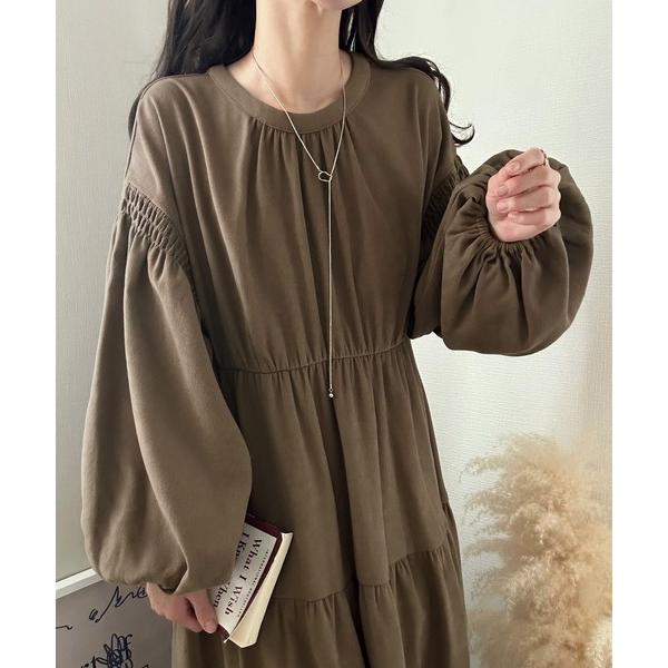 『タイムセール実施中』ZOZO問い合わせ番号:97290206ショップ:JUNOAH，ジュノアブランド:LAUIR，ラウアー商品名:バックリボンティアードワンピース（薄手、裏地なし）[高身長サイズMT有り]カテゴリ:ワンピース/ドレス&gt...