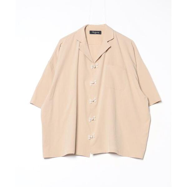 『タイムセール実施中』参考価格：6，930円発売時期：2021年03月コンディション：A（使用感なし）数回使用した程度で使用感が感じられないアイテム参考商品名：ルーズビッグシルエットチャイナ開襟アロハシャツ ユニセックス参考品番：MEM_U...