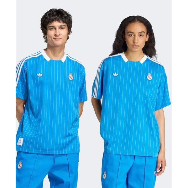 『セール実施中』ZOZO問い合わせ番号:97322015ショップ:adidas，アディダスブランド:adidas，アディダス商品名:レアル・マドリード テラス アイコン ジャージー / アディダス adidasカテゴリ:トップス>Tシ...