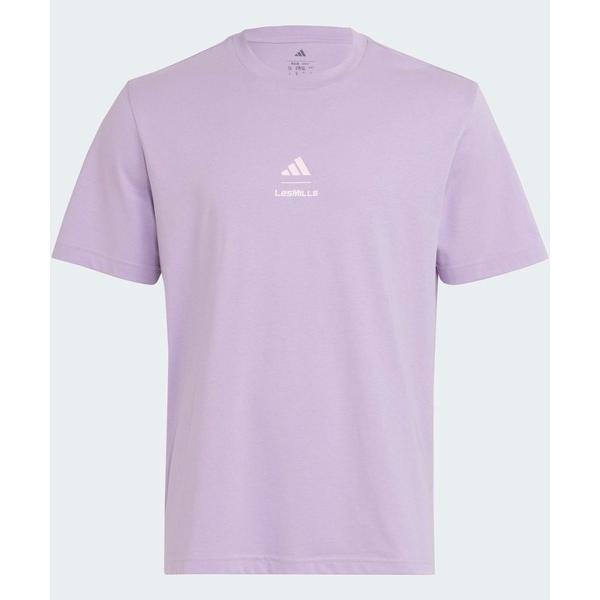 『タイムセール実施中』ZOZO問い合わせ番号:97322035ショップ:adidas，アディダスブランド:adidas，アディダス商品名:LES MILLSマインドボディグラフィックTシャツ / アディダス adidasカテゴリ:トップス&...