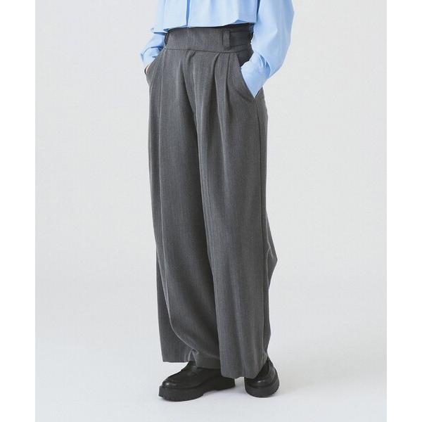 『タイムセール実施中』ZOZO問い合わせ番号:97322504ショップ:BEAMS WOMEN，ビームスウィメンブランド:Ray BEAMS，レイビームス商品名:ヘリンボーン ハイウエスト ワイド パンツカテゴリ:パンツ>その他パンツ...