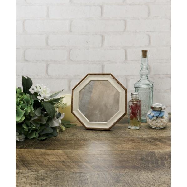 ZOZO問い合わせ番号:97322975ショップ:Rora，ローラブランド:BACKYARD FAMILY，バックヤードファミリー商品名:ナチュラル 八角ミラー Sカテゴリ:インテリア>ミラーブランド品番:nm8s素材:合成樹脂、ミラ...