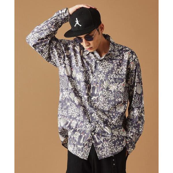 『タイムセール実施中』ZOZO問い合わせ番号:97323200ショップ:TAKEO KIKUCHI，タケオキクチブランド:40ct＆525，フォーティーカラッツアンドゴーニーゴ商品名:【Sサイズ〜】フラワープリントシャツカテゴリ:トップス&...