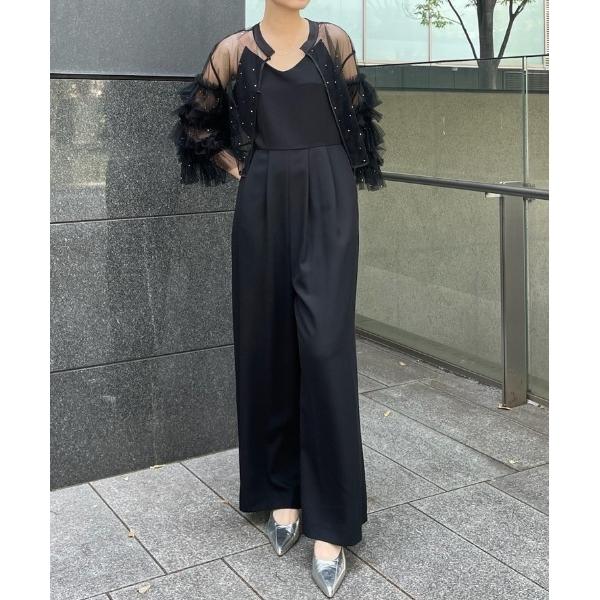 ZOZO問い合わせ番号:97323399ショップ:AMERI VINTAGE，アメリビンテージブランド:Ameri，アメリ商品名:2WAY BIJOU RUFFLE TOP SET ROMPERSカテゴリ:ワンピース/ドレス>パンツド...