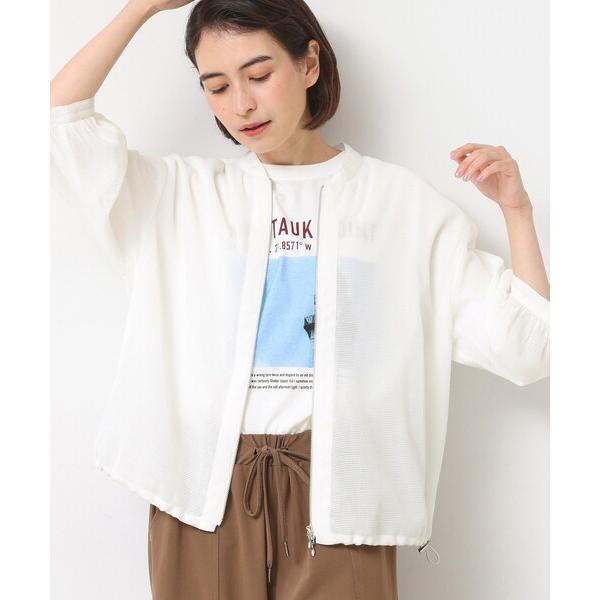 『セール実施中』ZOZO問い合わせ番号:97323657ショップ:Dessin，デッサンブランド:Dessin，デッサン商品名:【洗える】メッシュシアージャケットカテゴリ:ジャケット/アウター>ブルゾンブランド品番:F58-43002...