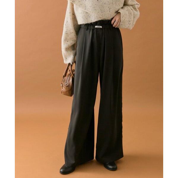 『セール実施中』ZOZO問い合わせ番号:97323703ショップ:mystic，ミスティックブランド:mystic，ミスティック商品名:【オールシーズン対応/WEB限定アイボリー】フリルイージーパンツカテゴリ:パンツ>その他パンツブラ...