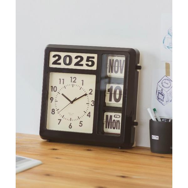 ZOZO問い合わせ番号:97324642ショップ:SiNCERE，シンシアブランド:RELAX，リラックス，SiNCERE，シンシア商品名:〈RELAX/リラックス〉フリップカレンダークロックカテゴリ:インテリア>置時計ブランド品番:...