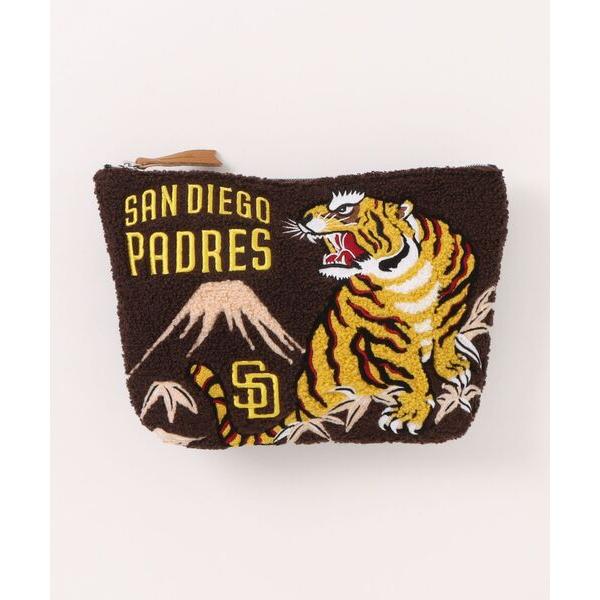 『タイムセール実施中』ZOZO問い合わせ番号:97324893ショップ:baron，バロンブランド:MLB，メジャーリーグベースボール商品名:MLB 和柄さがらポーチ2カテゴリ:財布/小物>ポーチブランド品番:MLB-PCH25-27...