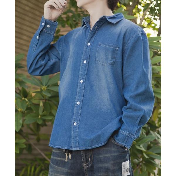 『タイムセール実施中』ZOZO問い合わせ番号:97324894ショップ:INNOCENT，イノセントブランド:INNOCENT，イノセント商品名:『6.5oz ライトデニムシャツ』カテゴリ:トップス>シャツ/ブラウスブランド品番:33...