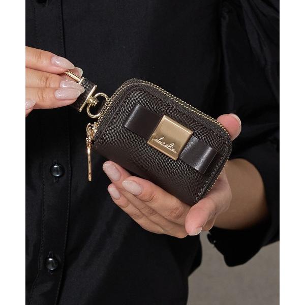 ZOZO問い合わせ番号:97325179ショップ:style code，スタイルコードブランド:dazzlin，ダズリン商品名:【dazzlin/ダズリン】バレッタリボン　Wファスナーリモートキーケースカテゴリ:財布/小物>キーケース...