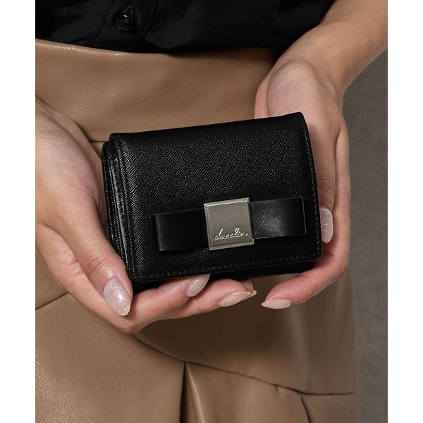 ZOZO問い合わせ番号:97325180ショップ:style code，スタイルコードブランド:dazzlin，ダズリン商品名:【dazzlin/ダズリン】バレッタリボン　三つ折りミニ財布カテゴリ:財布/小物>財布ブランド品番:DAZ...