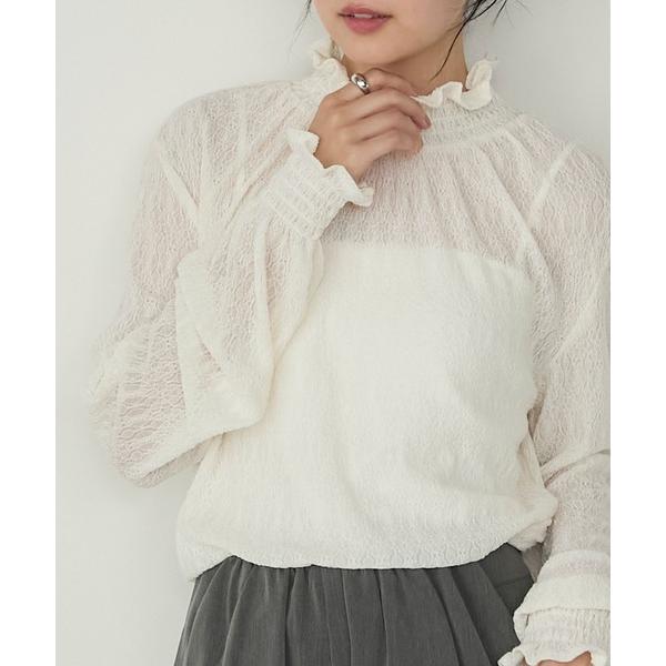 『タイムセール実施中』ZOZO問い合わせ番号:97325437ショップ:MONO-MART，モノマートブランド:forksy.，フォルクシー，MONO-MART，モノマート商品名:【forksy.】【オケージョン対応】ギャザーハイネックシア...