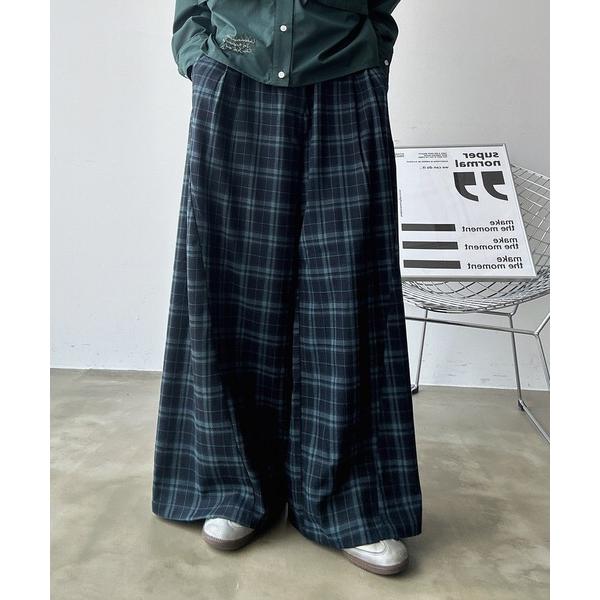 ZOZO問い合わせ番号:97325578ショップ:Auntie Rosa，アンティローザブランド:UNDERSTATEMENTs，アンダーステイトメント商品名:【ユニセックス】切り替えワイドストレートスラックスカテゴリ:パンツ>スラッ...