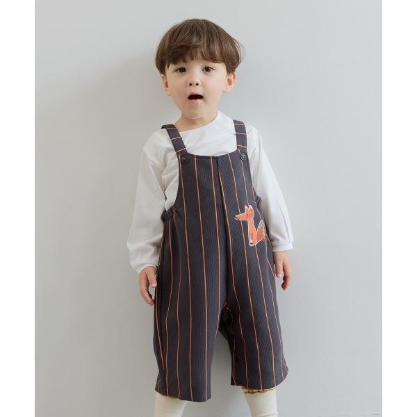 『セール実施中』ZOZO問い合わせ番号:97330893ショップ:moimoln，モイモルンブランド:moimoln，モイモルン商品名:【セットアップ】フォックスカバーオール＆長袖トップスカテゴリ:ジャケット/アウター>セットアップブ...