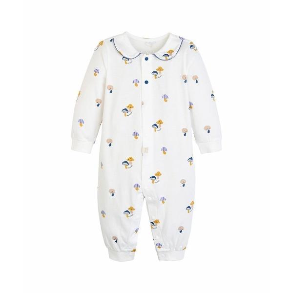 『セール実施中』※このアイテムは返品・交換対象外商品です。ZOZO問い合わせ番号:97331096ショップ:moimoln，モイモルンブランド:moimoln，モイモルン商品名:バンブーコットンキノコ長袖カバーオールカテゴリ:ママ＆ベビー&...