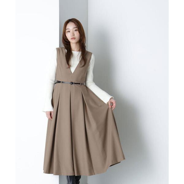 ZOZO問い合わせ番号:97357566ショップ:NATURAL BEAUTY BASIC，ナチュラルビューティーベーシックブランド:NATURAL BEAUTY BASIC，ナチュラルビューティーベーシック商品名:◇ベルテッドタックジャン...