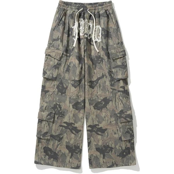 ZOZO問い合わせ番号:97387755ショップ:L.H.P，エルエイチピーブランド:NOT4NERD，ノットフォーナード，L.H.P，エルエイチピー商品名:NOT4NERD/ノットフォーナード/Camo Multi Cargo Sweat...