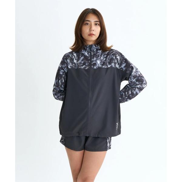 『セール実施中』ZOZO問い合わせ番号:97387826ショップ:ROXY/QUIKSILVER，ロキシー/クイックシルバーブランド:ROXY，ロキシー商品名:HAVE A GREAT DAY JAC/ロキシードローコード付き撥水加工ジップ...