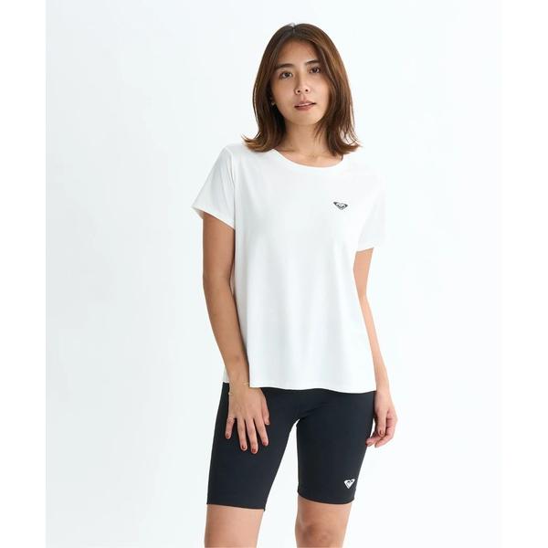 『セール実施中』ZOZO問い合わせ番号:97387854ショップ:ROXY/QUIKSILVER，ロキシー/クイックシルバーブランド:ROXY，ロキシー商品名:MY 1ST ROXY TEE/ロキシー水陸両用速乾UVケアロゴワンポイント半袖...