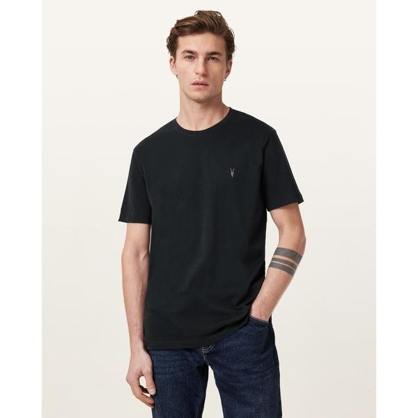 ZOZO問い合わせ番号:97387999ショップ:ALLSAINTS，オールセインツブランド:ALLSAINTS，オールセインツ商品名:BRACE BRUSHED COTTON CREW NECK T-SHIRT | BRACE ブラッシュ...