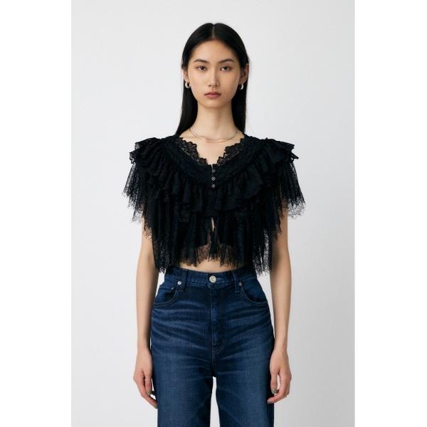『セール実施中』ZOZO問い合わせ番号:97388864ショップ:MOUSSY，マウジーブランド:MOUSSY，マウジー商品名:LACE FRILLS トップスカテゴリ:トップス>シャツ/ブラウスブランド品番:010IA230-421...
