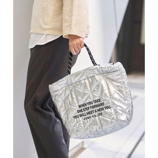 ZOZO問い合わせ番号:97420994ショップ:coen，コーエンブランド:coen，コーエン商品名:【新色追加】ロゴ刺繍キカキルトショルダーバッグ（Mサイズ）カテゴリ:バッグ>ショルダーバッグブランド品番:76816000025素...