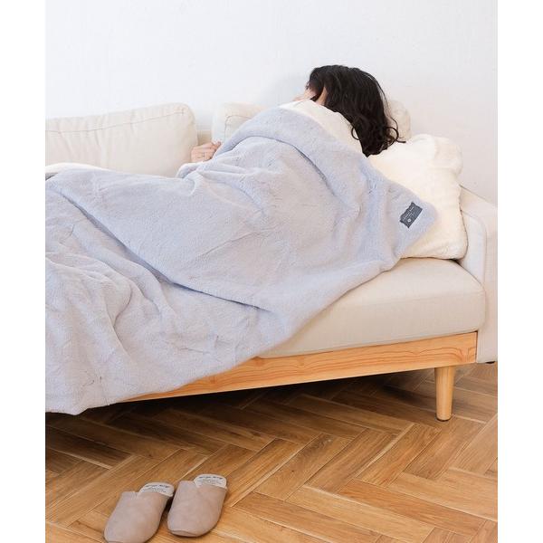 『タイムセール実施中』ZOZO問い合わせ番号:97421310ショップ:Kana，カナブランド:emesuelee，エメスーリー商品名:3way エコファー 裏ボアブランケット 100×140　無地 チェック柄カテゴリ:インテリア>ブ...