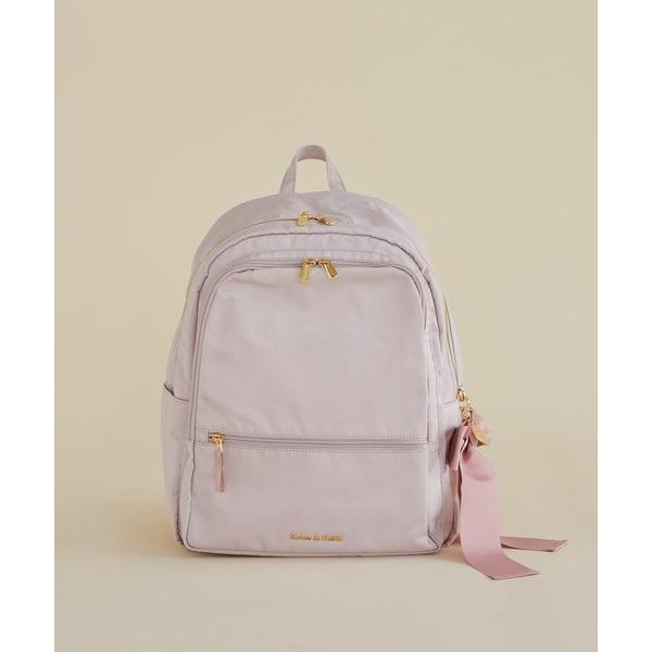 ZOZO問い合わせ番号:97421391ショップ:Maison de FLEUR，メゾン ド フルールブランド:Maison de FLEUR，メゾンドフルール商品名:撥水加工ポケットリボンリュックカテゴリ:バッグ>バックパック/リュ...