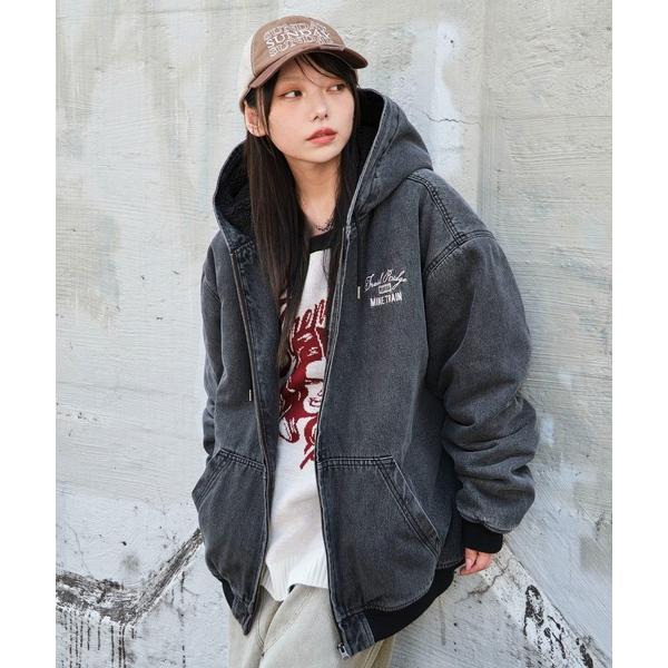 『タイムセール実施中』ZOZO問い合わせ番号:97421967ショップ:WEGO，ウィゴーブランド:WEGO，ウィゴー商品名:WEGO/【25年秋冬新作】ワーカーズボアフードブルゾンカテゴリ:ジャケット/アウター>ブルゾンブランド品番...