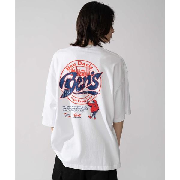 ZOZO問い合わせ番号:97421979ショップ:WEGO，ウィゴーブランド:BEN DAVIS，ベンデイビス，WEGO，ウィゴー商品名:∴WEGO/BENDAVIS別注サークルロゴグラフィックTカテゴリ:トップス>Tシャツ/カットソ...