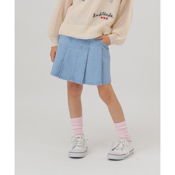 『タイムセール実施中』ZOZO問い合わせ番号:97422119ショップ:GLOBAL WORK，グローバルワークブランド:GLOBAL WORK，グローバルワーク商品名:CHEER ONデニムスカート/T/586525カテゴリ:スカート&g...