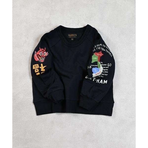 『タイムセール実施中』ZOZO問い合わせ番号:97422463ショップ:MARKEY'S，マーキーズブランド:MARKEY'S，マーキーズ商品名:スリーブプリントスウェットカテゴリ:トップス>スウェットブランド品番:000045204...