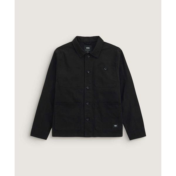 『セール実施中』ZOZO問い合わせ番号:97422504ショップ:VANS，ヴァンズブランド:VANS，バンズ商品名:ドリルチョア キャンバスジャケット / Drill Chore Canvas Jacket Blac VN000KV1BL...