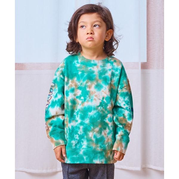 『タイムセール実施中』ZOZO問い合わせ番号:97422586ショップ:MARKEY'S，マーキーズブランド:MARKEY'S，マーキーズ商品名:タイダイショルダープリントスウェットカテゴリ:トップス>スウェットブランド品番:0000...