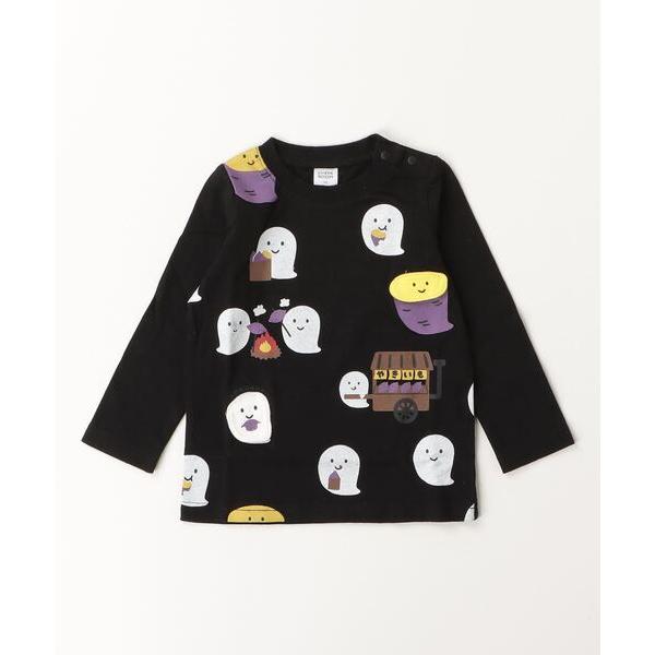 『セール実施中』ZOZO問い合わせ番号:97423619ショップ:A BAG OF CHIPS，ア バッグ オブ チップスブランド:CHEEK ROOM，チークルーム商品名:CHEEK ROOM/チークルーム おばけの焼きいも　ロングＴシャ...