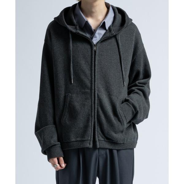 ZOZO問い合わせ番号:97424607ショップ:CJ Div.，シージェイディビジョンブランド:Casper John，キャスパージョン商品名:Knit parka/ニットパーカーカテゴリ:トップス>パーカーブランド品番:10125...